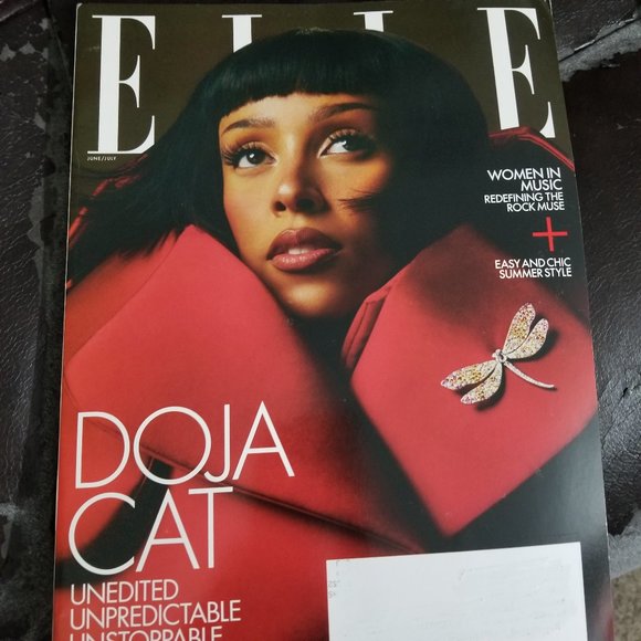 Elle | Other | Elle Magazine June July 222 Doja Cat | Poshmark